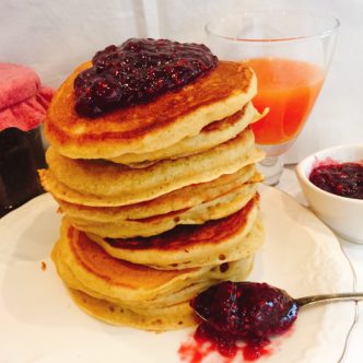 Pancakes rapides et moelleux au lait fermenté – L'étoile et le croissant