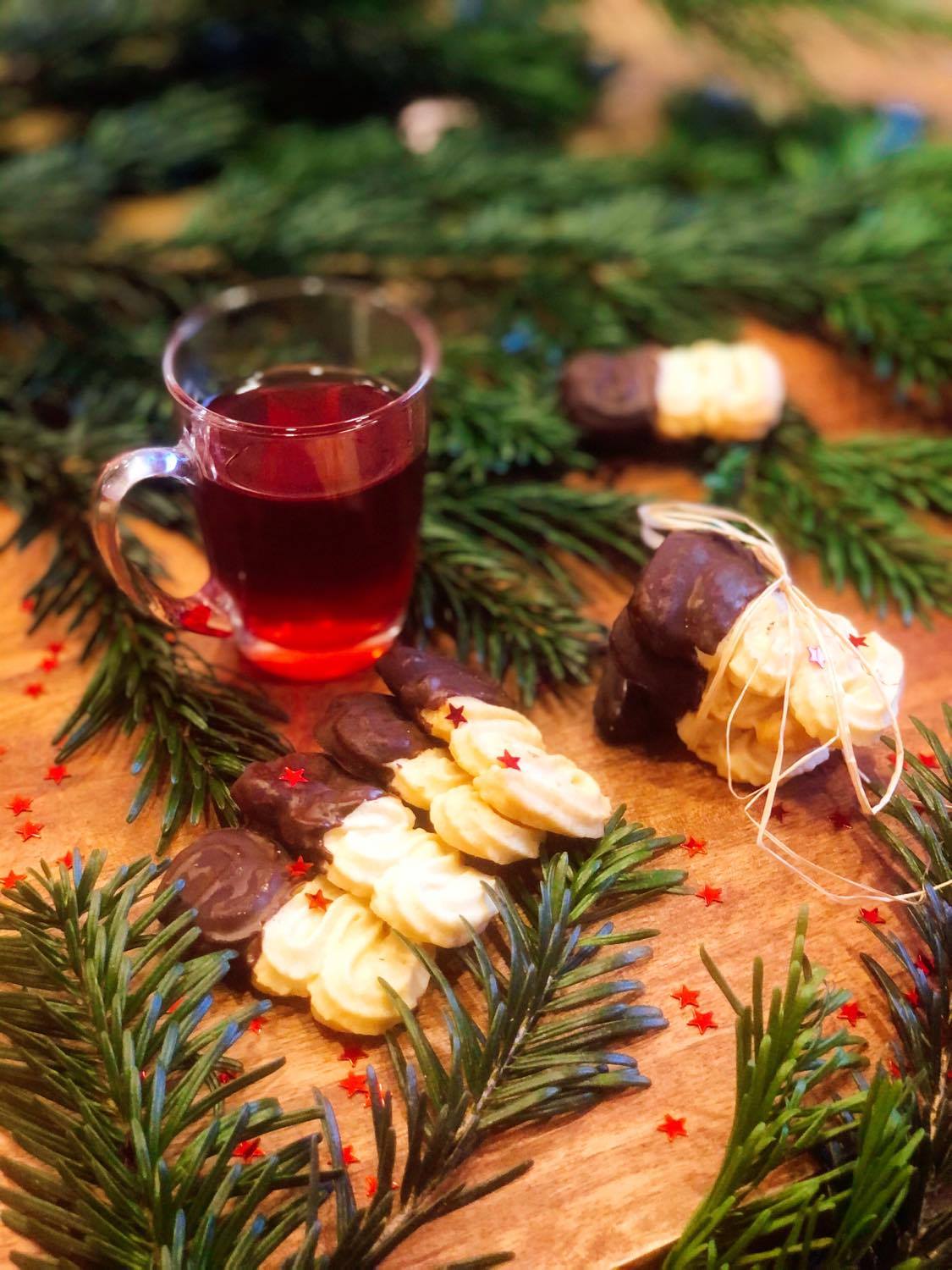 Spritz Bredele, biscuits sablés alsaciens – L'étoile et le croissant